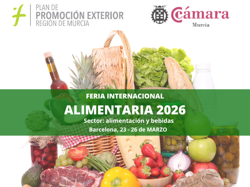 Feria Alimentaria Barcelona 2026. Alimentación y bebidas - Cámara de ...